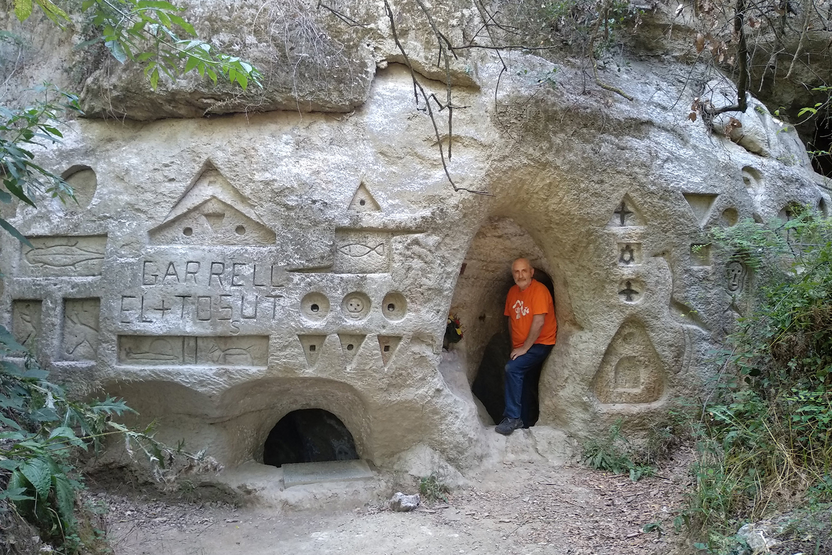 LES CABANES D’EN GARRELL: el "Tarzan" d'Argelaguer - Pànxing