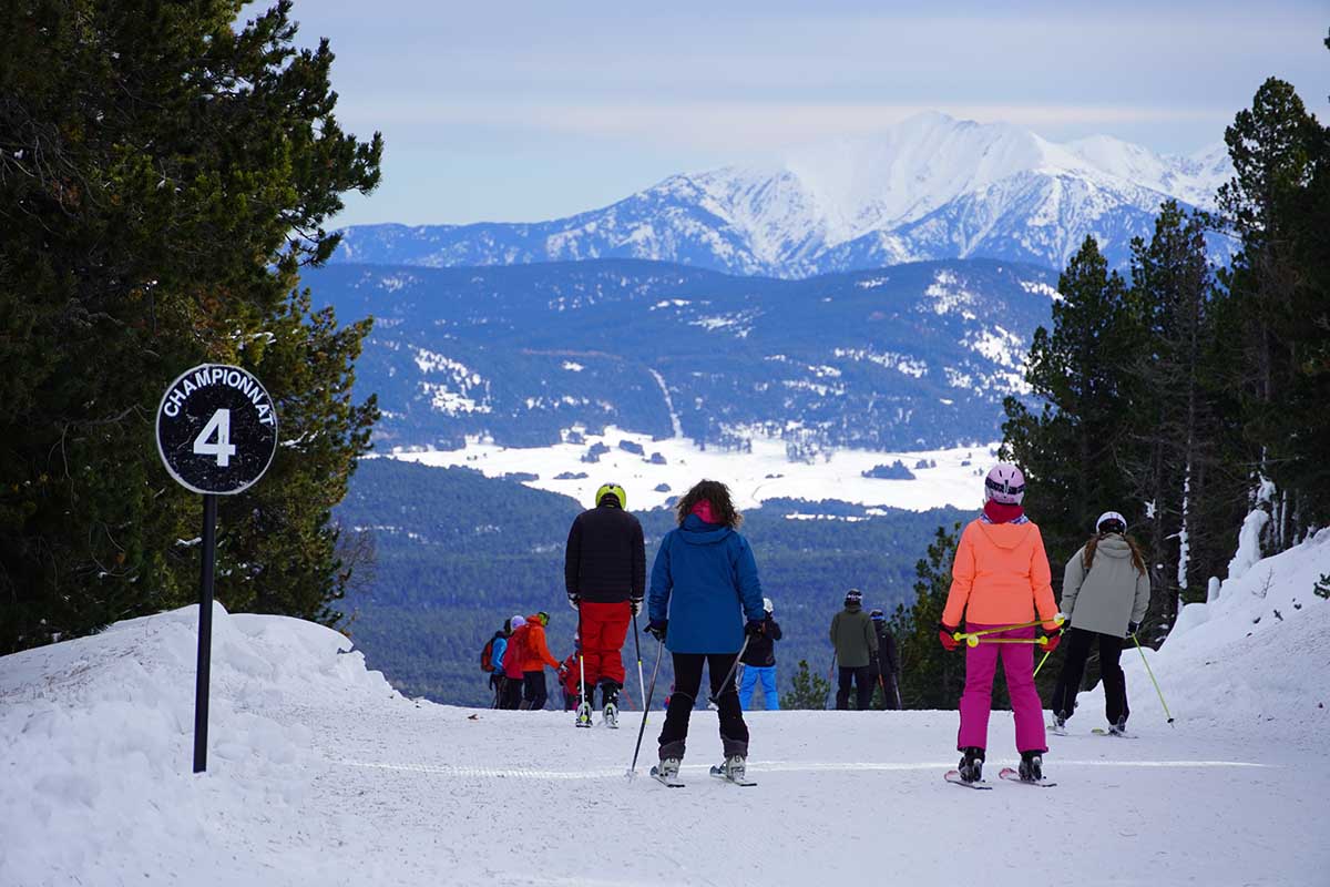 Font Romeu Pirineus 2000 ja té a punt la nova pista de 2,5km - Pànxing